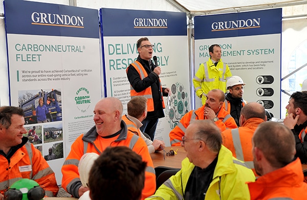 Safety first as Kennetholme flies the flag for Grundon - Grundon